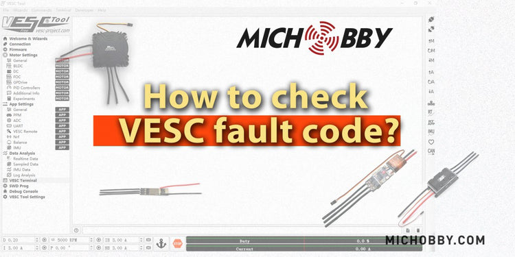 How to check VESC fault code? – MICHOBBY.COM