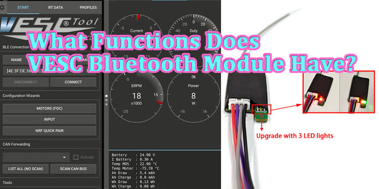 What functions does VESC bluetooth module have? – MICHOBBY.COM