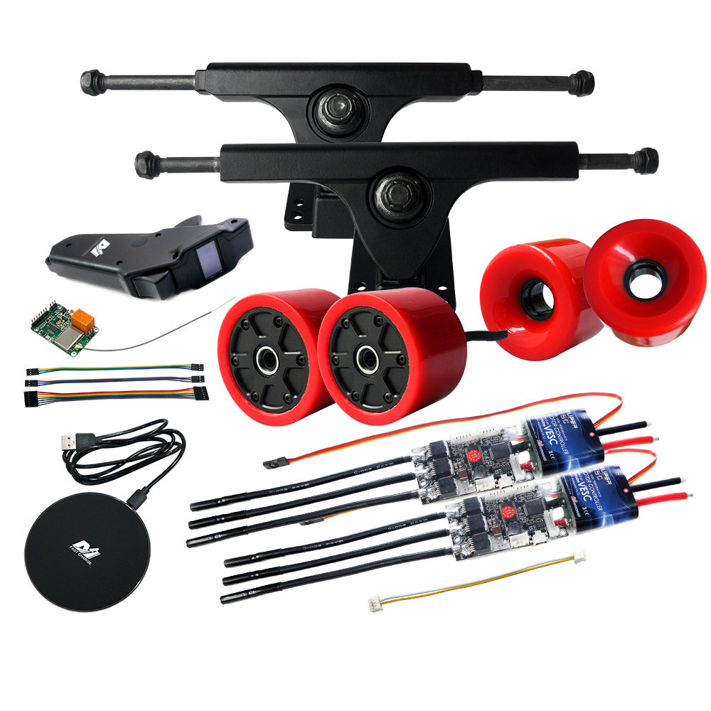 In Stock! 70mm Electric hub motor kit dual hub motors electric skatebo ...